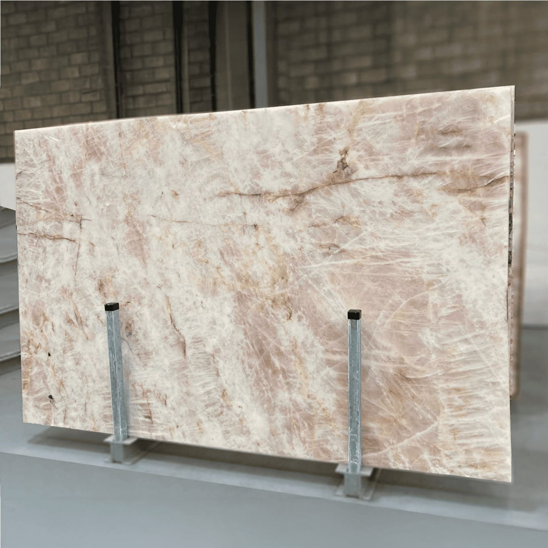 Cristallo Rosa Quartzite Slab | Quartzite Countertops Sydney